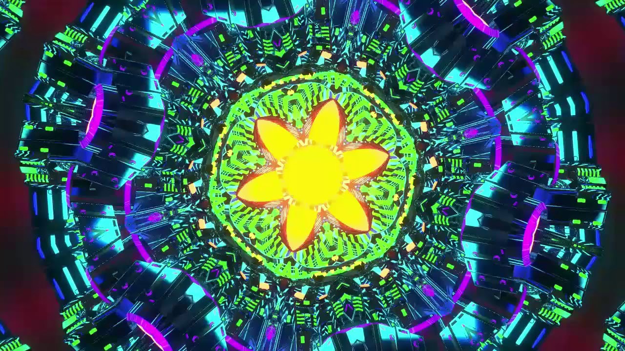 Free Retro VJ abstract multicolored animated, party, night club, vj ...