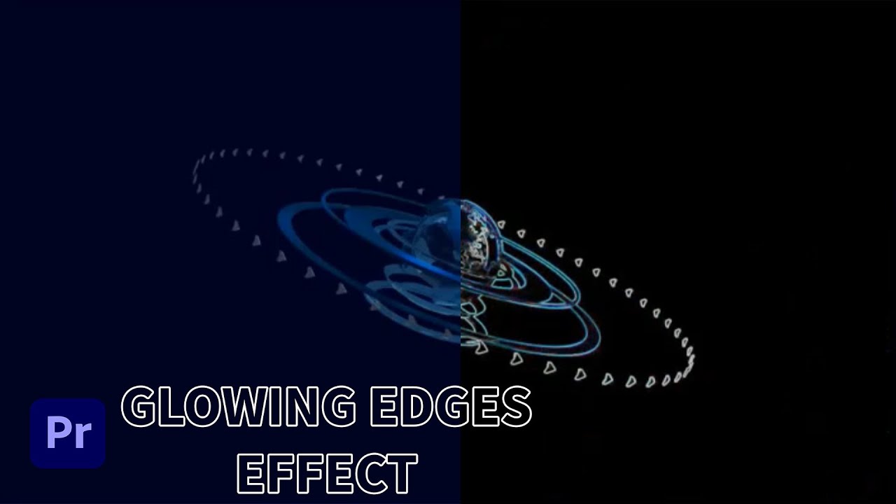 Glowing Edges Video in Premiere Pro - YouTube