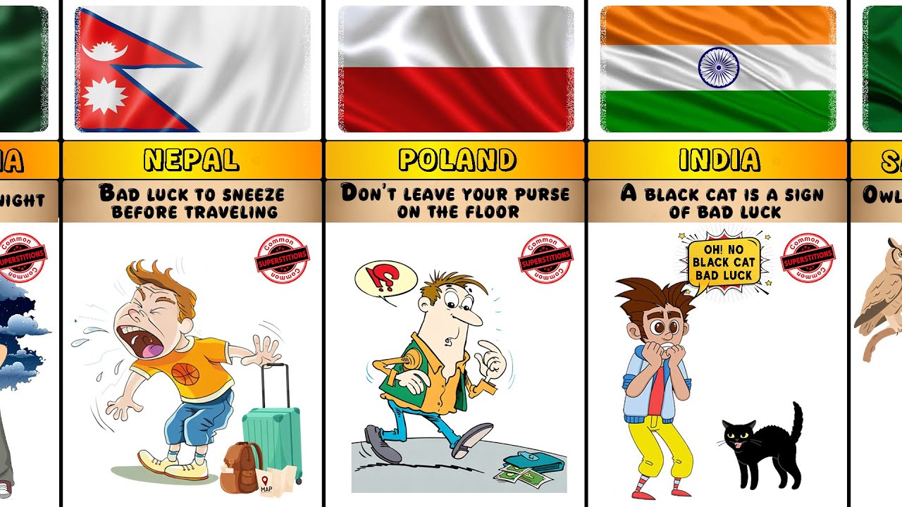 Weird Superstitions People Still Believe In Today in Different ...