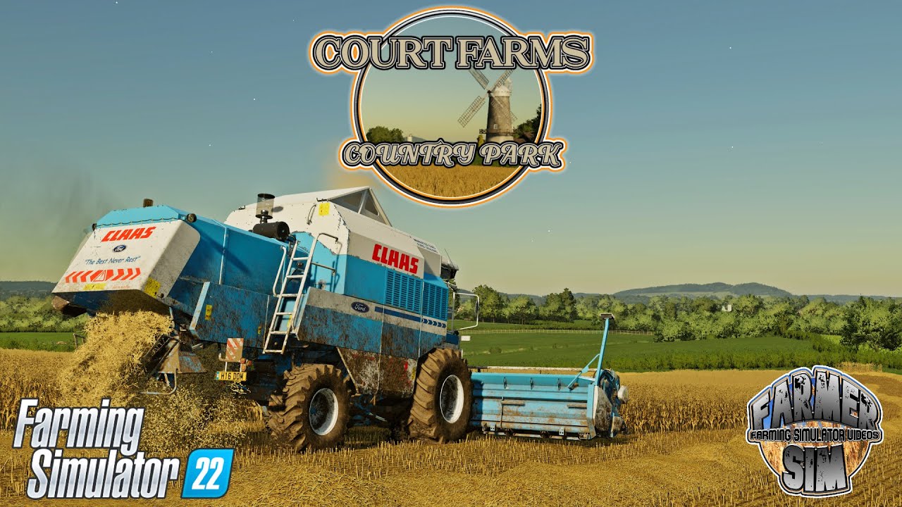 Harvest Time! - Court Farms Country Park - Episode 13 - Farming ...