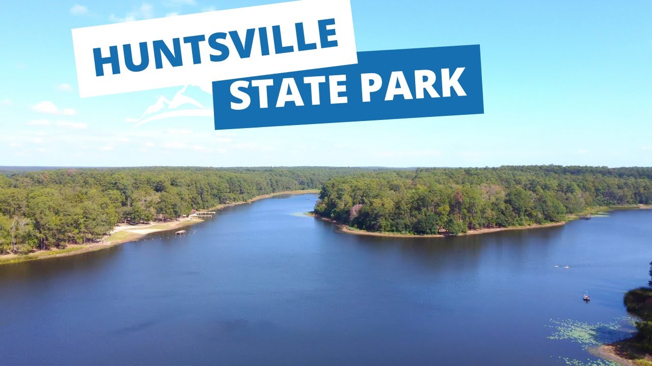 Huntsville State Park || Chinquapin Loop Trail || Aerial View || DJI ...