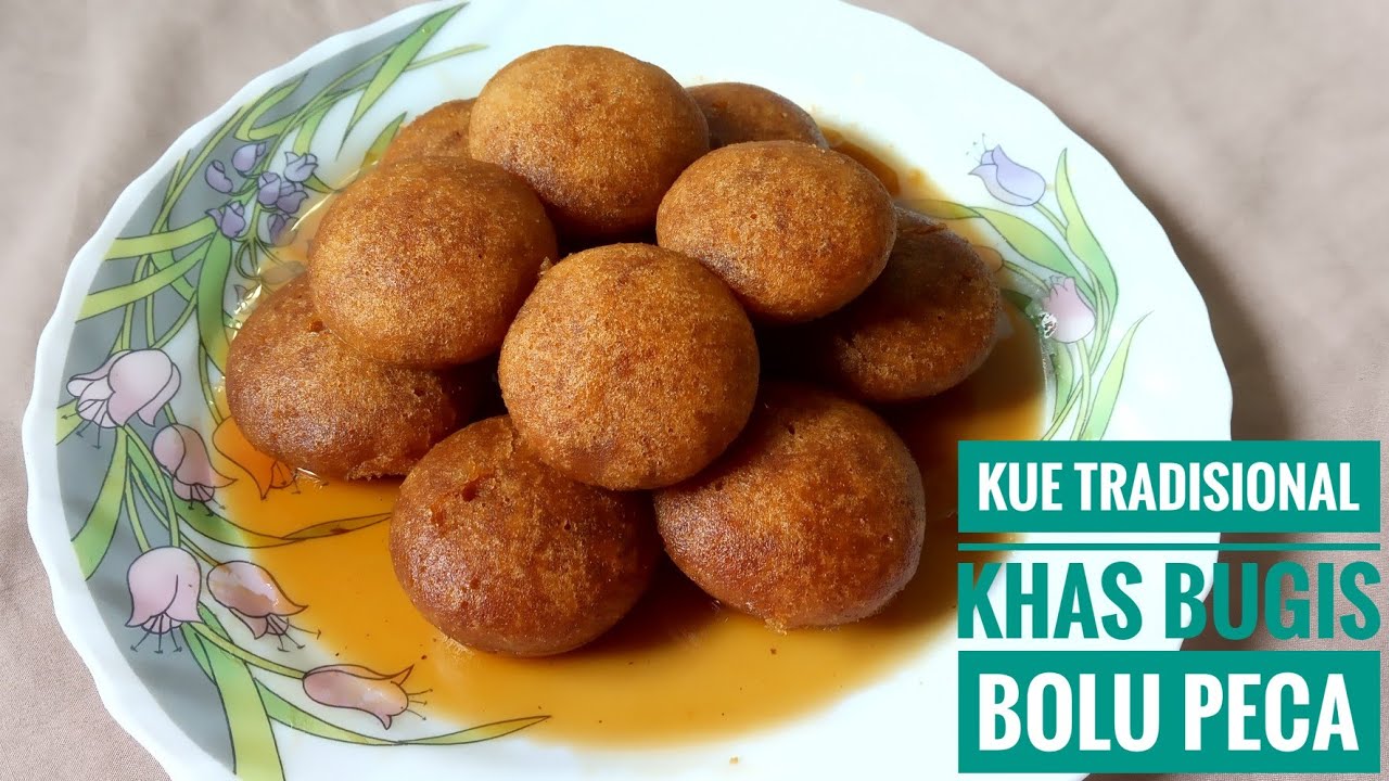CARA MEMBUAT BOLU PECA KUE TRADISIONAL KHAS BUGIS - YouTube