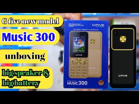 G five "Music 300" unboxing! Price and review# ...