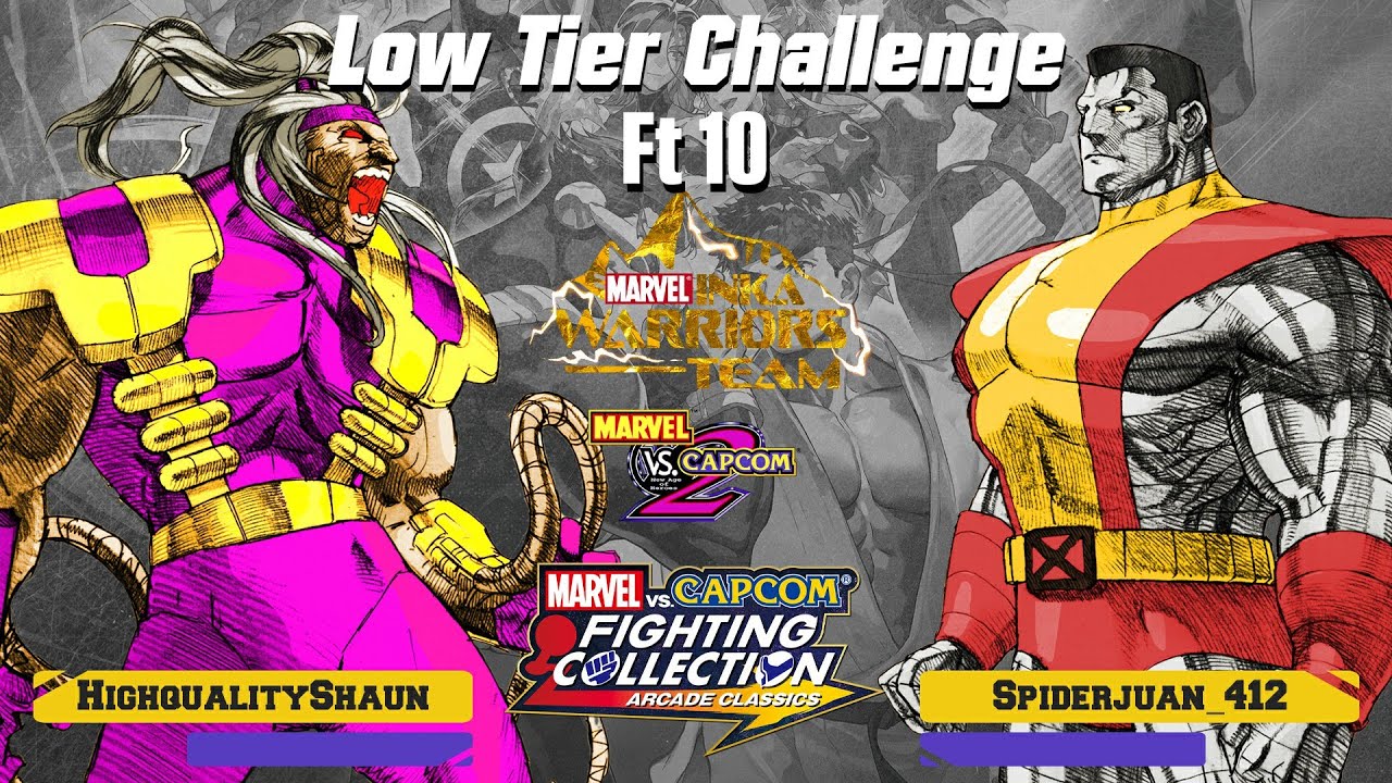MVC Fighting Collection: Low Tier MVC2: HighqualityShaun vs Spiderjuan ...