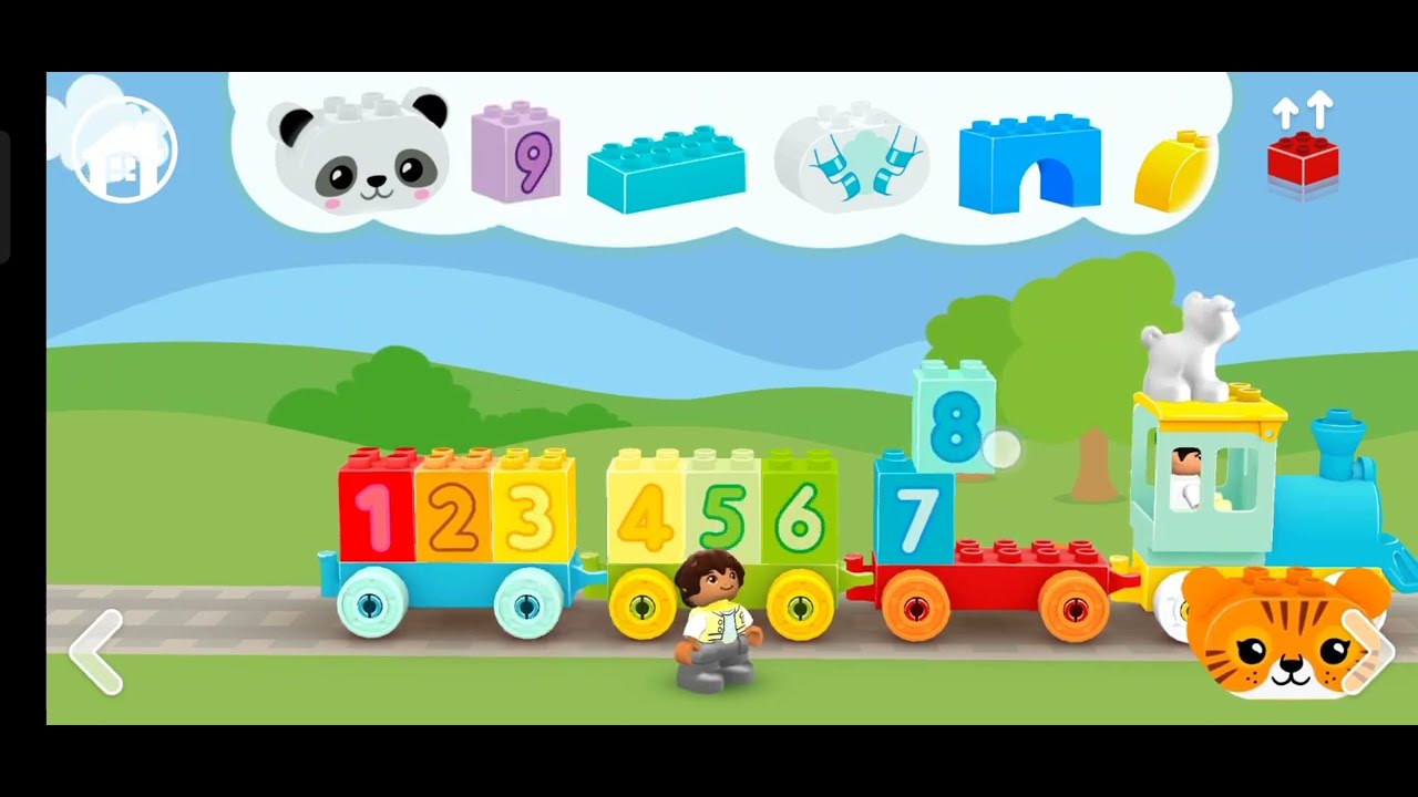 Mari Belajar Angka Di Kereta Api | Ayo belajar Angka dari 1 sampai 10 ...