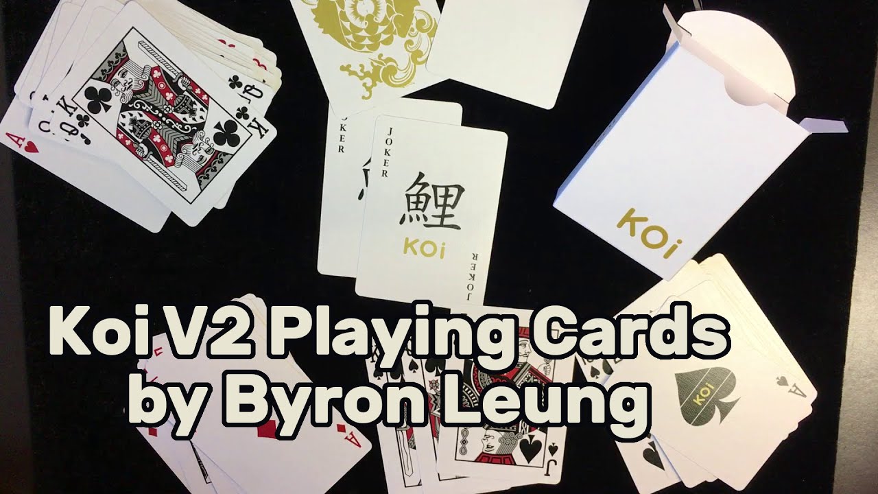 Koi V2 Playing Cards by Byron Leung - YouTube