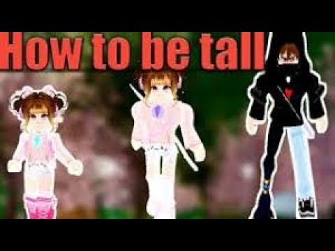 How To Be A Taller In ''Royale High'' 👑 - YouTube