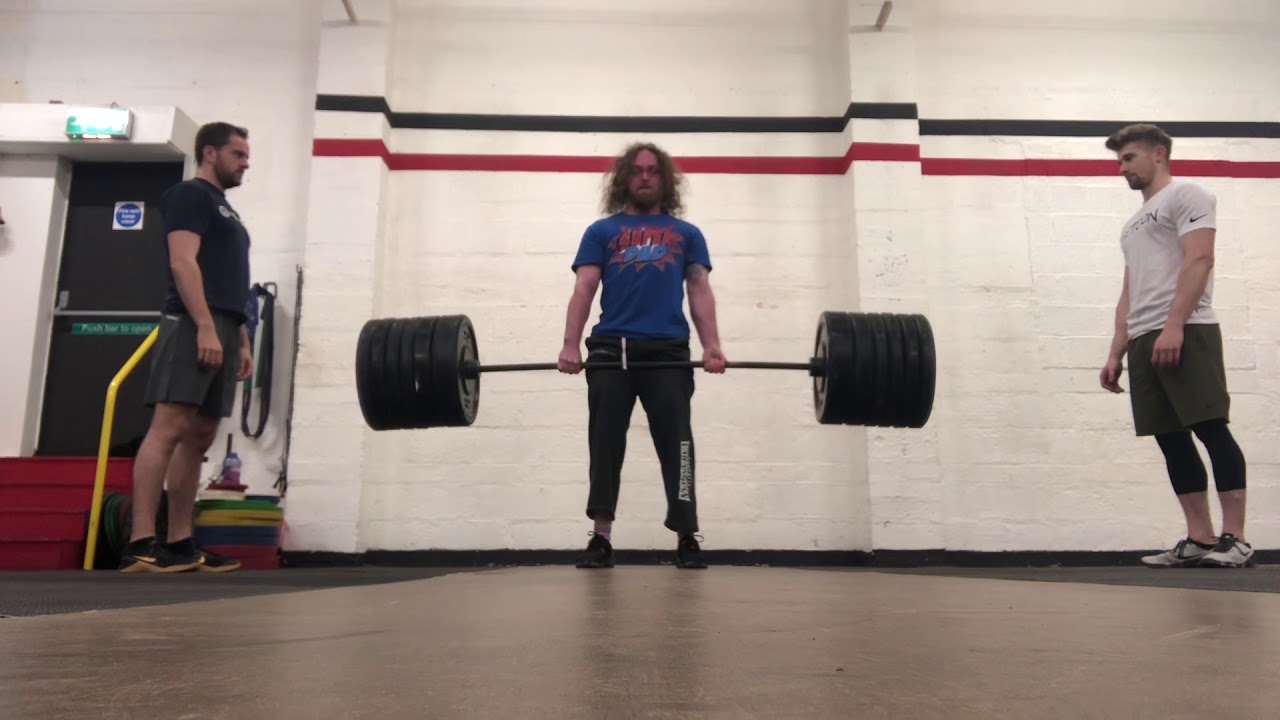 Drop set deadlifts - YouTube