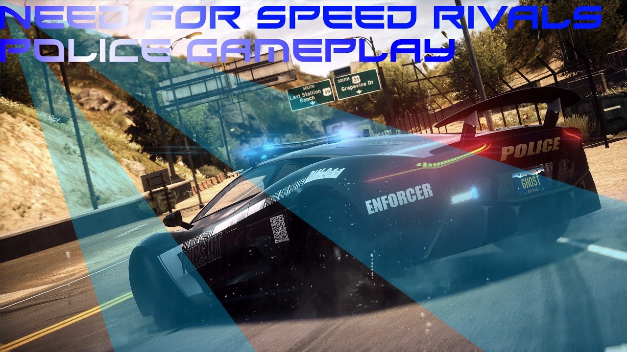 NEED FOR SPEED RIVALS POLICE GAMEPLAY - YouTube