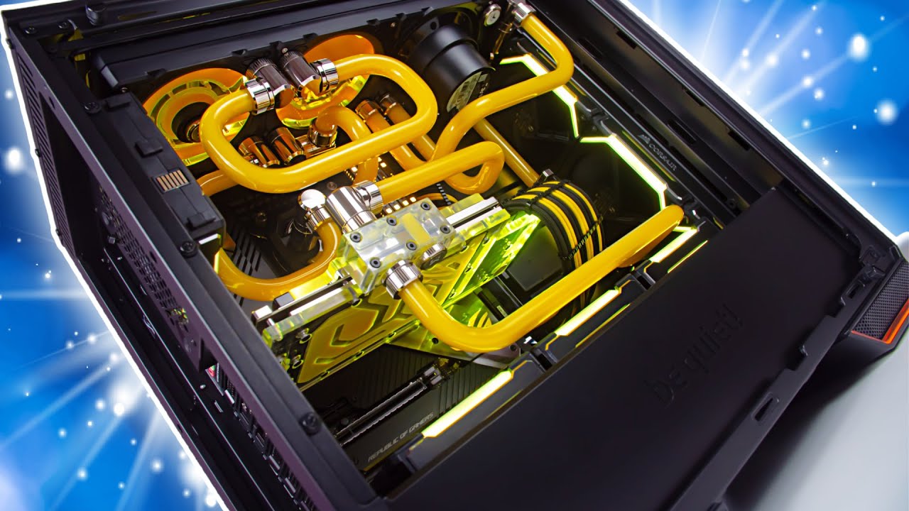 CRAZY $4000 water cooled PC build - YouTube
