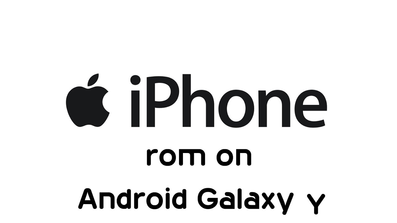 ios 9 Custom rom installation on galaxy Y - YouTube