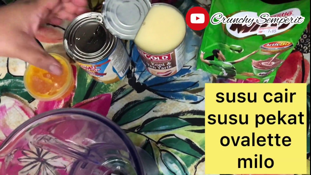 Ais krim milo viral | cepat , mudah dan sedap 😋 - YouTube