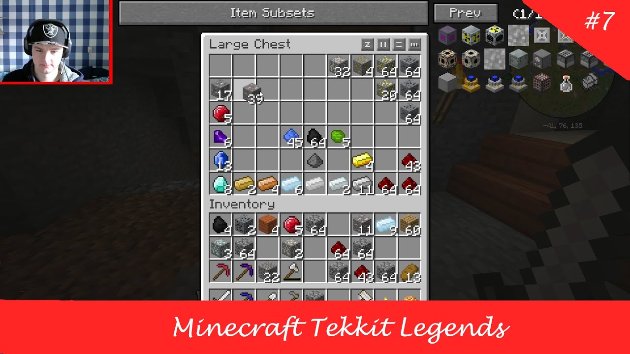 Minecraft Tekkit Legends #7 - MINEN! - YouTube
