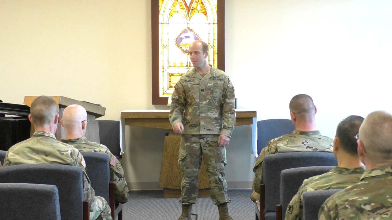 Chaplain Daniel Preaching Jonah 1 - YouTube