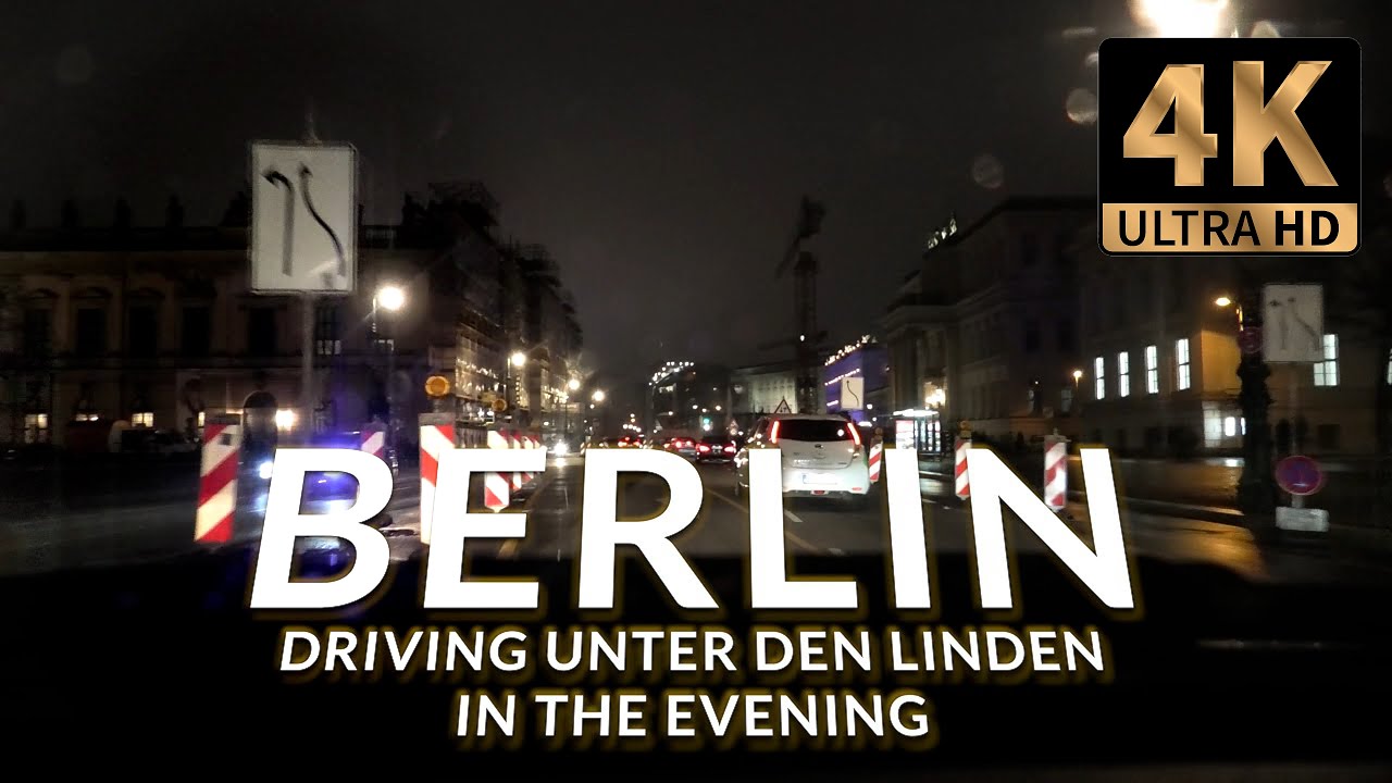Berlin - Driving unter den Linden - YouTube
