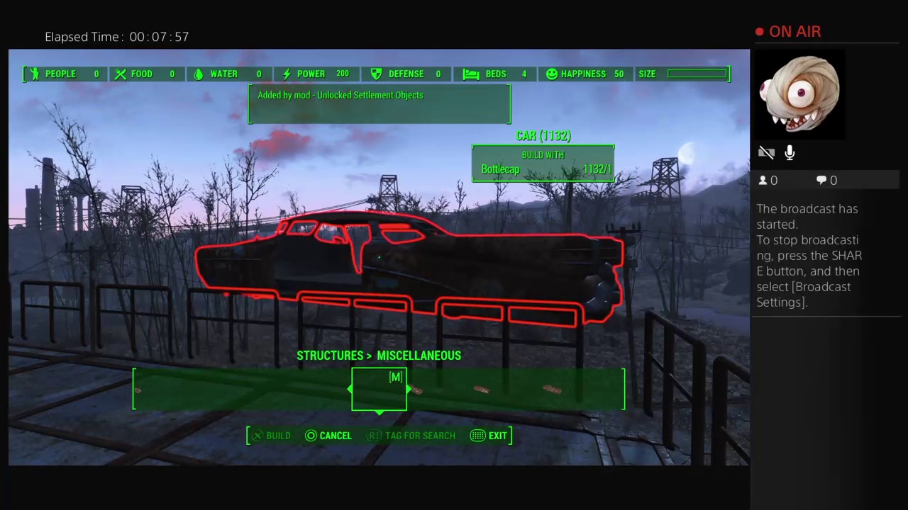 Fallout 4 prison Build ps4 - YouTube