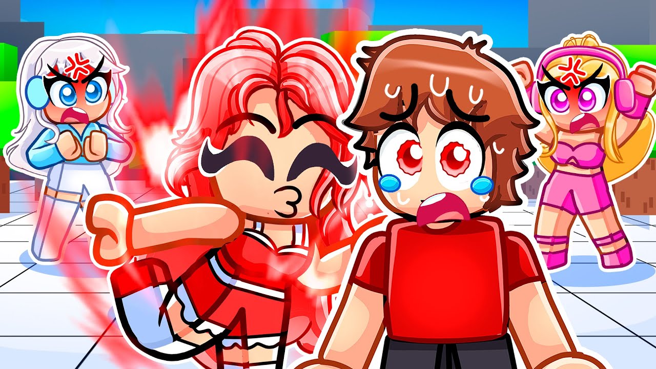 Techy Has A New CRAZY FAN GIRL In Roblox Strongest Battle Grounds... - YouTube