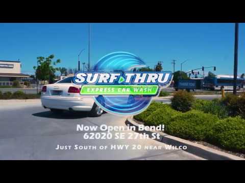 Surf Thru Express Car Wash Bend OR - YouTube