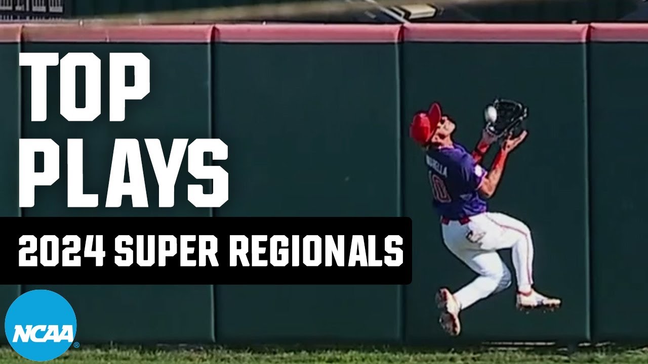 Top defensive plays from 2024 NCAA baseball super regionals - YouTube