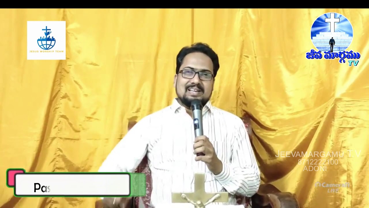 #josephsunilkumar | Pas.Joseph Sunil Kumar garu | Jeeva Margamu Tv ...