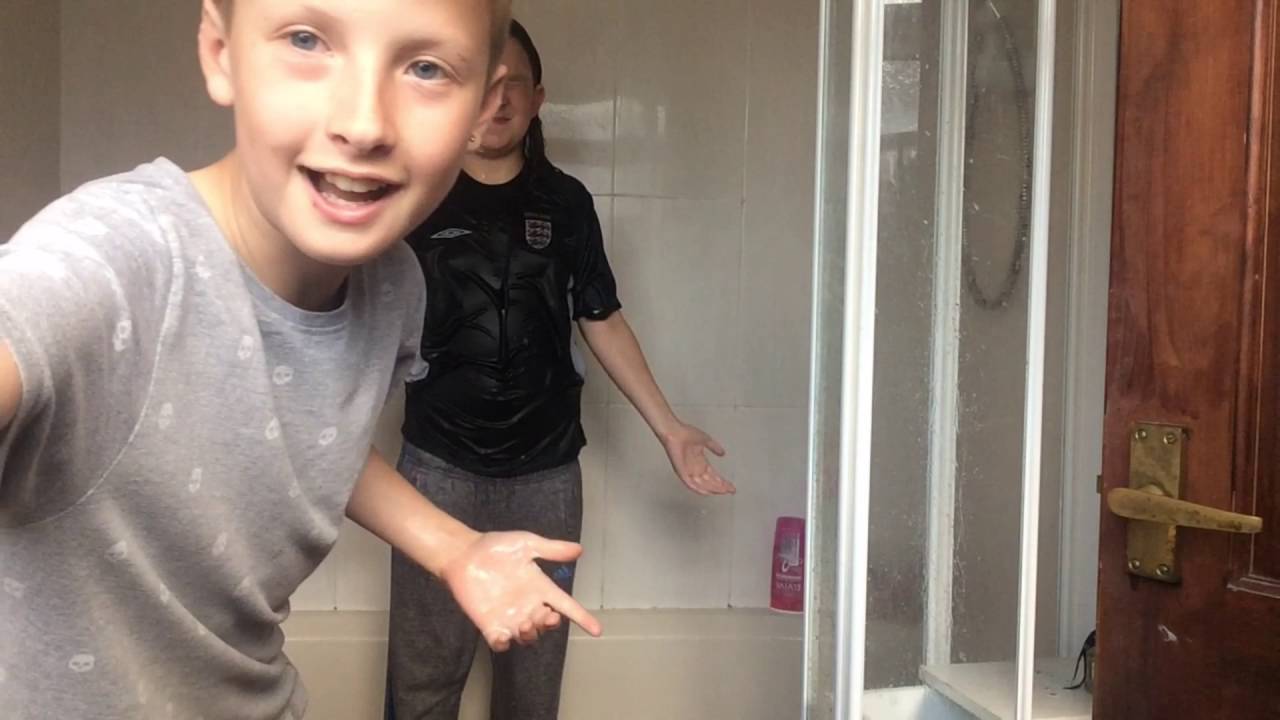 Ice COLD SHOWER--- WITH A PRANK 😂😂😆 - YouTube