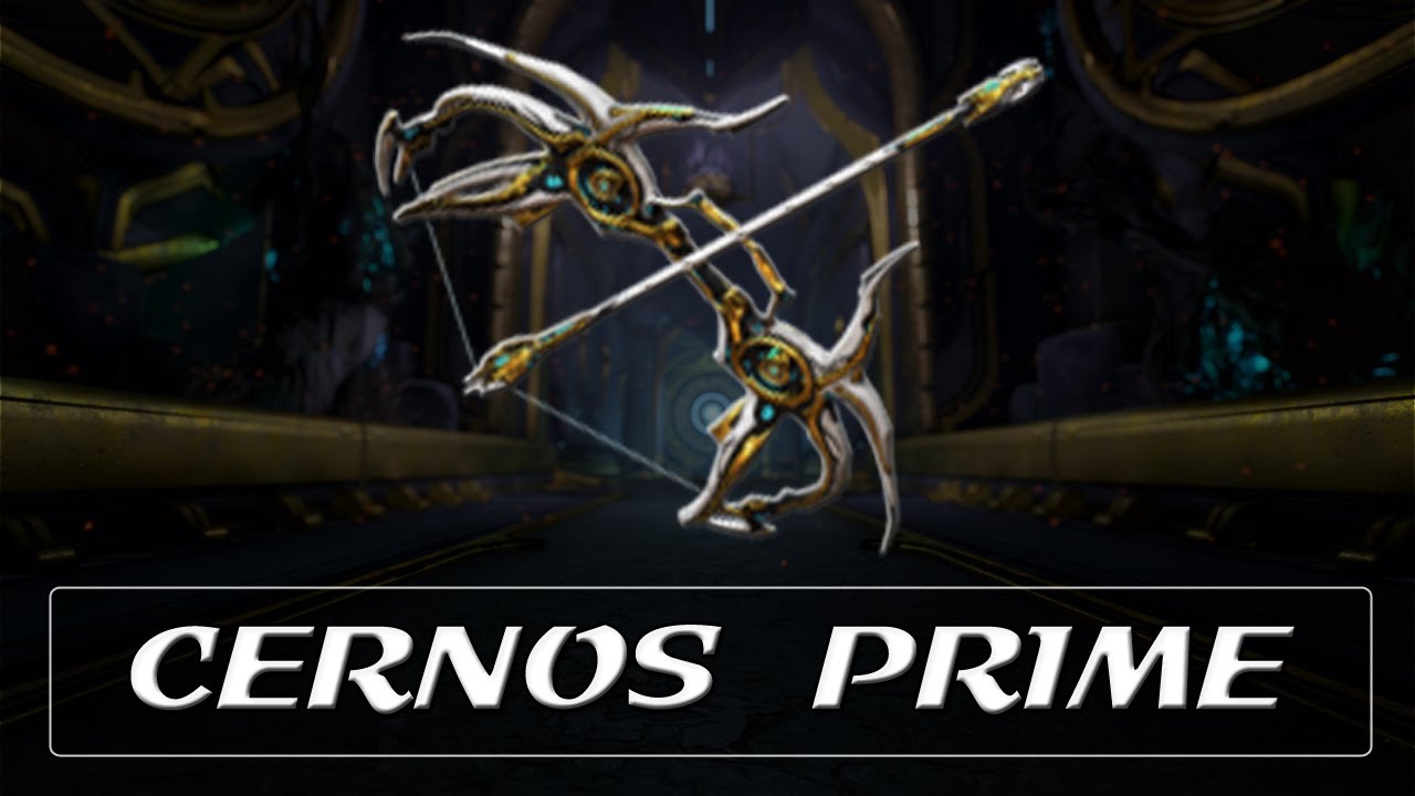 Warframe Weapon Encyclopedia - Cernos Prime (2021) - YouTube