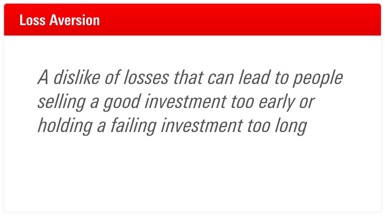 What is Loss Aversion? - YouTube