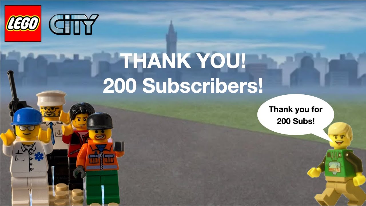 200 Subscribers! 🎉 New Updates & What's Next for the LEGO City ...