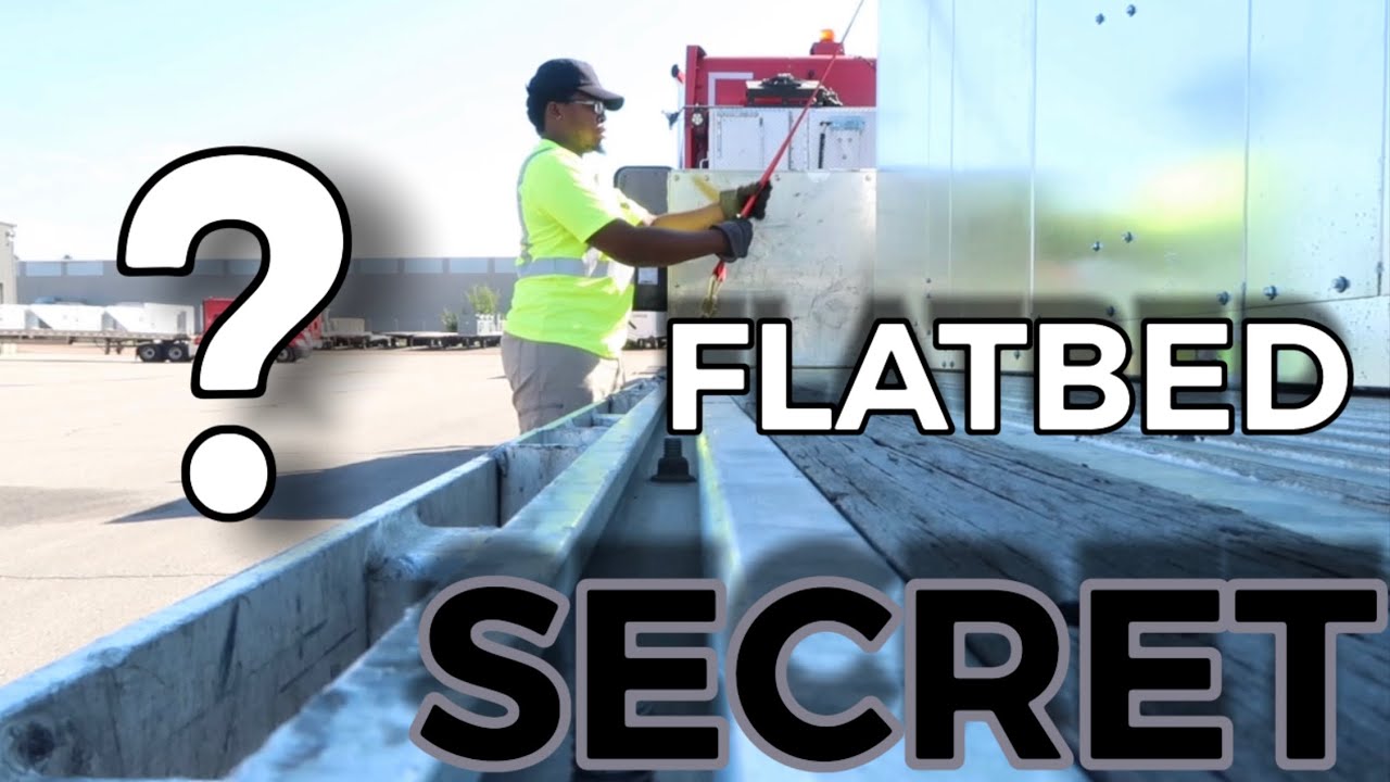 EVERY “ FLATBED TRUCK DRIVER ” SHOULD KNOW THIS SECRET - YouTube