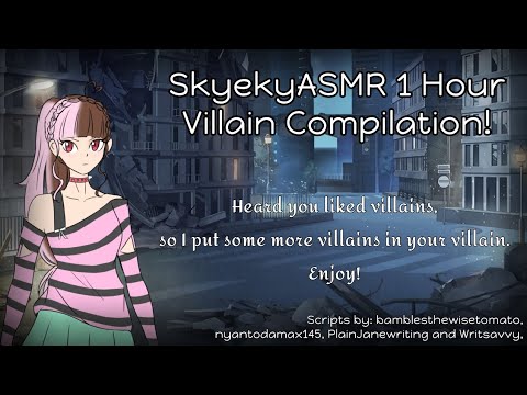 1 Hour Villain ASMR Compilation | [F4A] [F4M] [Villain Speaker] [1 Hour ...