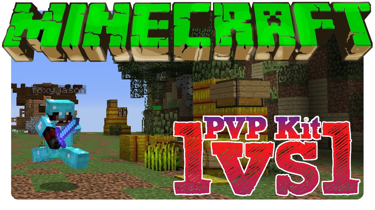 MINECRAFT PVP Kit 1vs1 - YouTube
