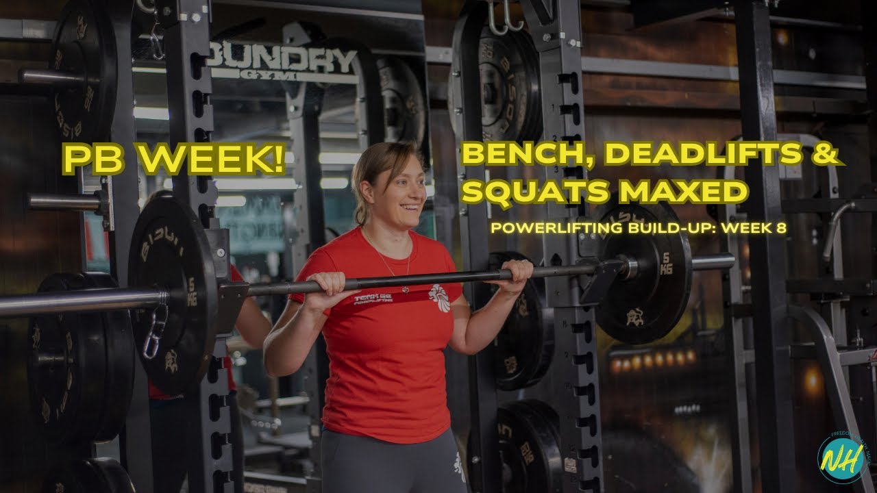 PB WEEK! | Bench, Deadlifts & Squats Maxed | Powerlifting Build-Up ...