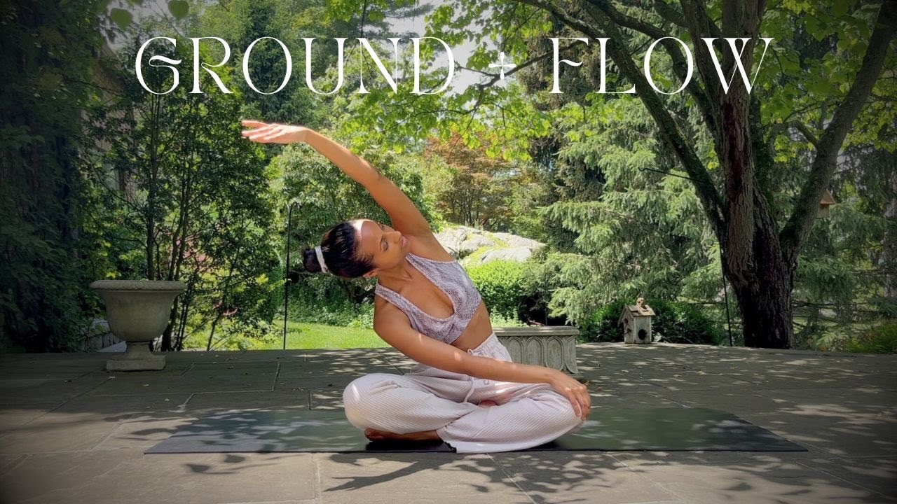 Ground + Flow | Full Body Morning Yoga Practice - YouTube