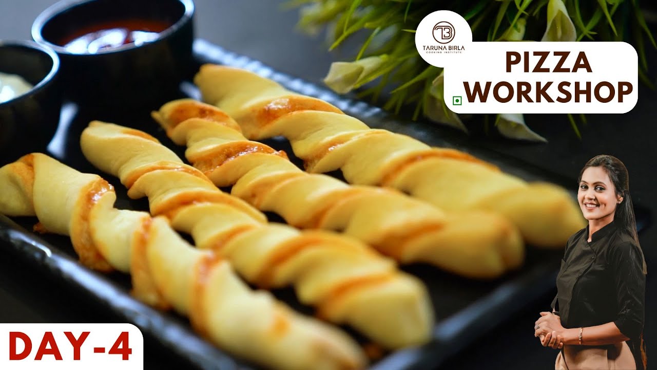 Twisted Pizza Sticks | Pizza Twisters Recipe | Chef Taruna Birla - YouTube