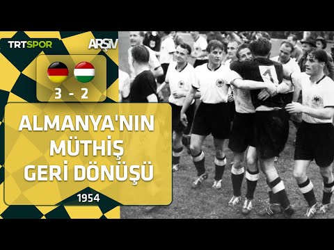 1954 Dünya Kupası Finali | Almanya-Macaristan: 3-2 | Almanya'nın müthiş geri dönüşü