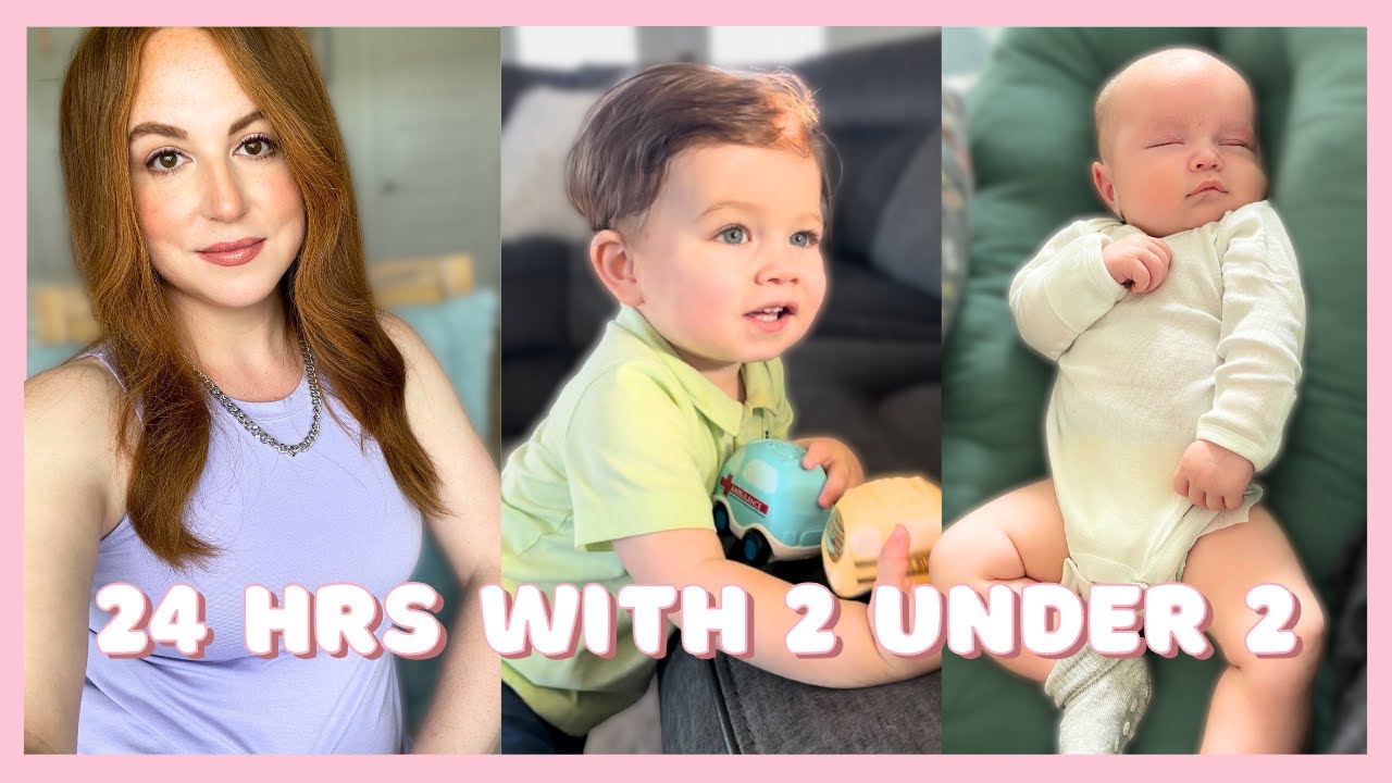 My Routine As A Mom of 2 Under 2 - YouTube