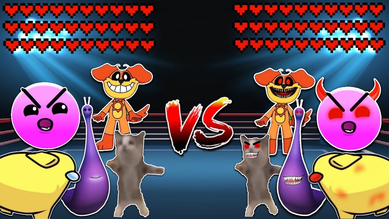 Violet larva team vs Evil Violet larva team! Meme battle - YouTube