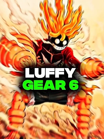 Luffy GEAR 6 en One piece - YouTube