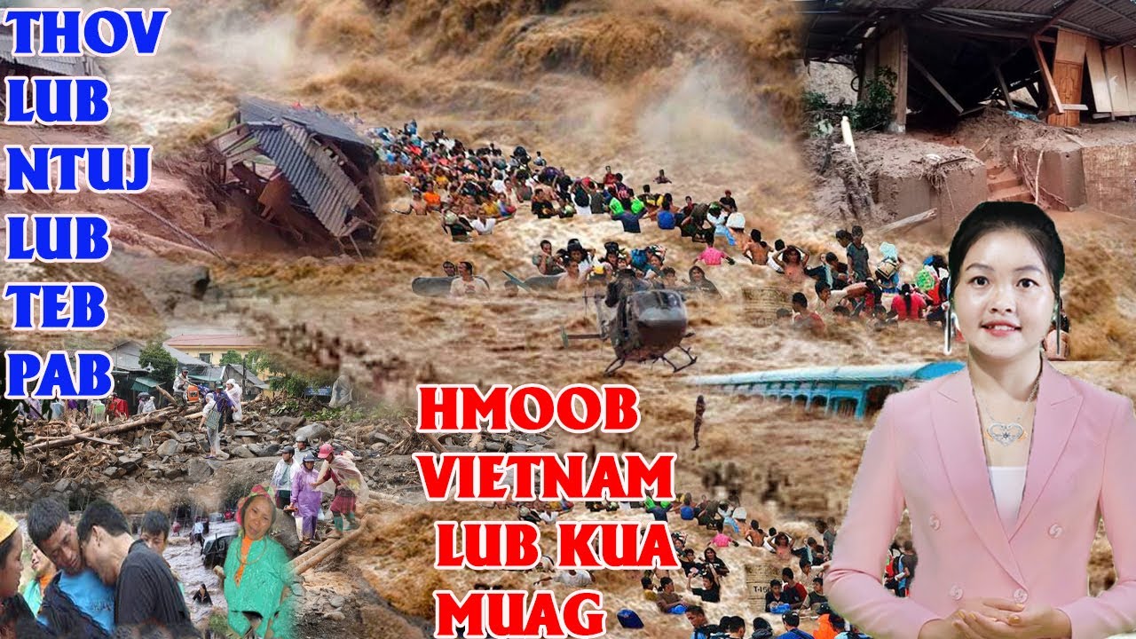 🔴Xov Xwm9/8/23: Tsom Hmoob Thoob Ntuj Lub Kua Muag Poob Nrog Rau 3 Lub ...