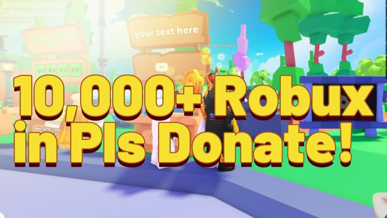 Roblox Pls Donate is Wild, lol [Funny Moments] - YouTube