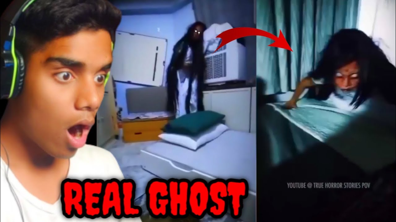 MOST SCARED GHOST CAUGHT ON CAMERA 😱😰 | HORROR VIDEO | BluTos Sameer ...