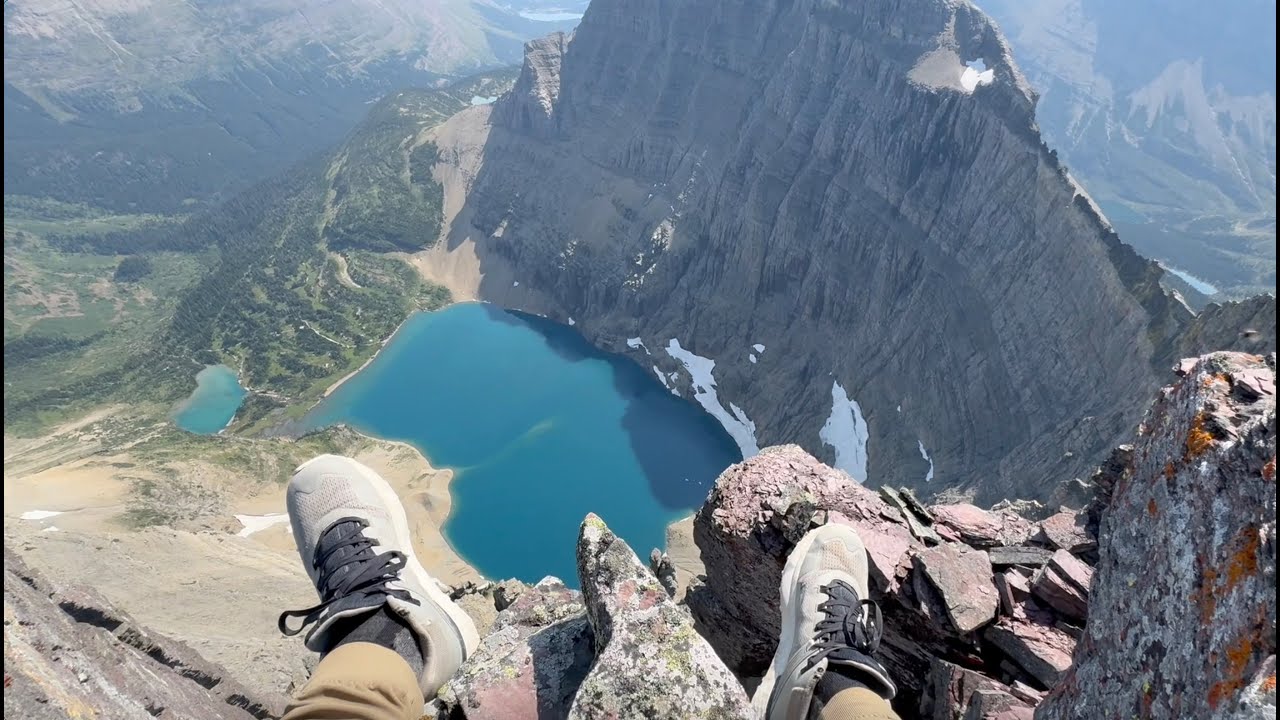 Josh & Mitch scramble Iceberg Peak in Glacier National Park - Aug 18 ...