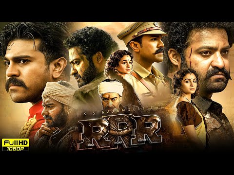 RRR Full Movie Hindi Dubbed | Ram Charan | Jr NTR | Ajay Devgn | Alia Bhatt | Facts and Review