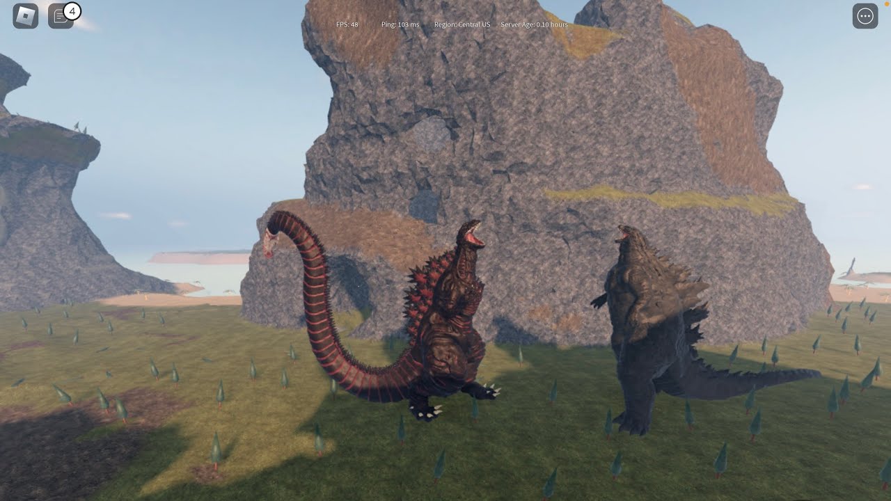 Shin form 4 vs. Godzilla 2019 in kaiju universe - YouTube