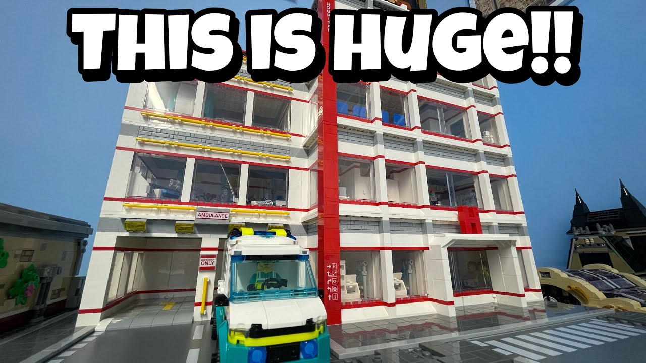 Building The ULTIMATE LEGO Hospital - YouTube
