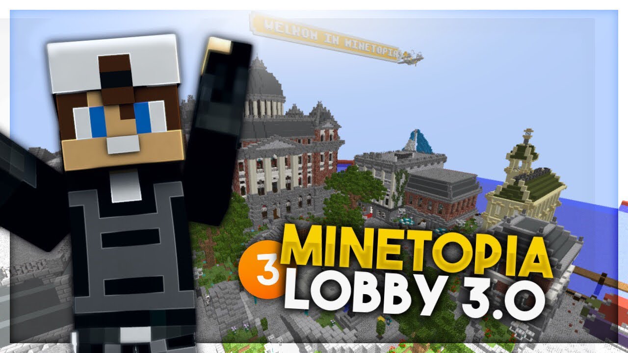 MineTopia #48 MineTopia 3.0 Lobby! - YouTube