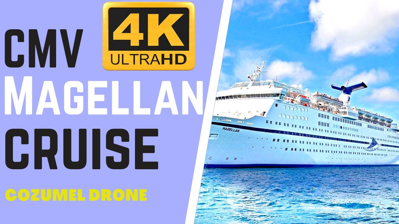 Cozumel Mexico Drone 4k CMV Magellan Cruise Ship | Travel Droner - YouTube