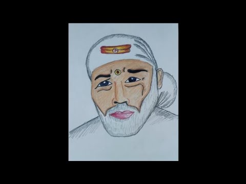 Sai Baba Coloring - YouTube