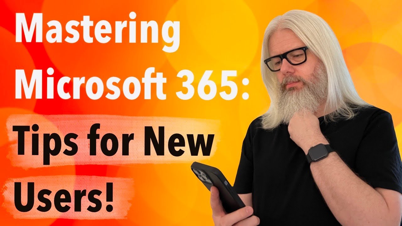 Mastering Microsoft 365: Tips for New Users | Peter Rising MVP - YouTube