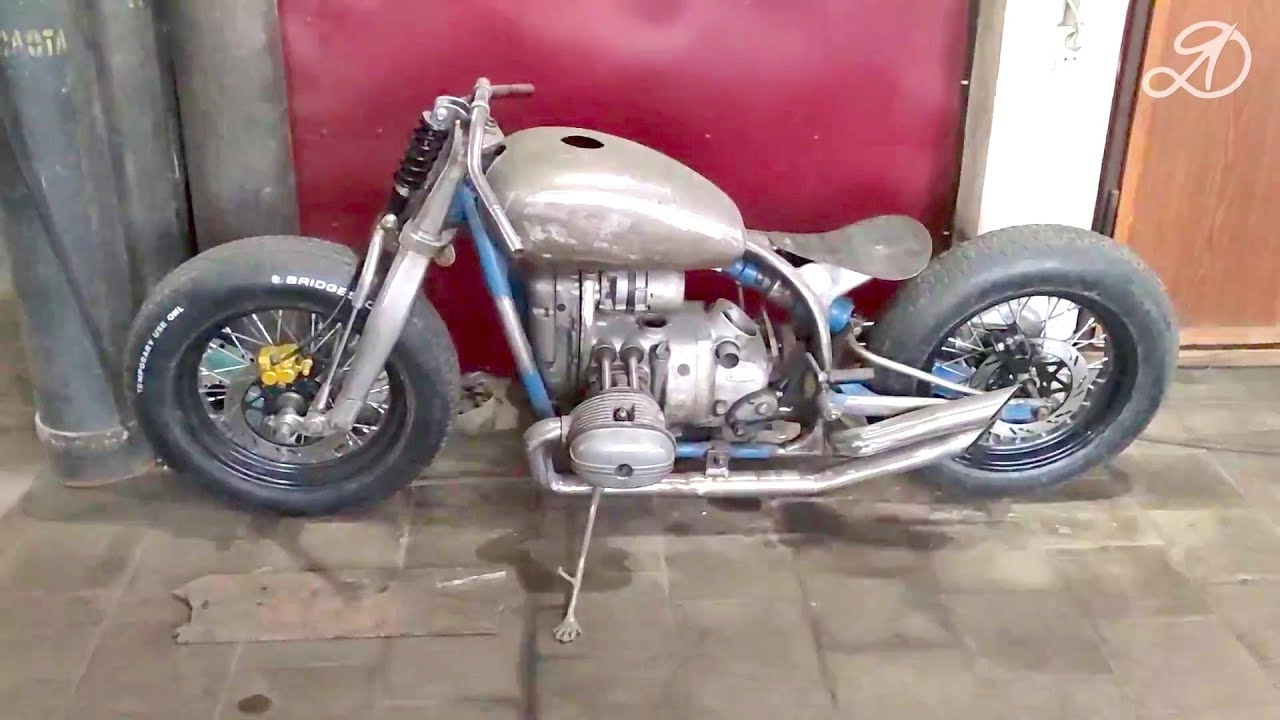 DIY MOTO of a Russian master - YouTube